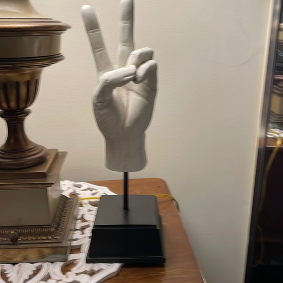 Original | Art | 3 Museum Quality Hand Sculptures Of Peaceoksignals ...
